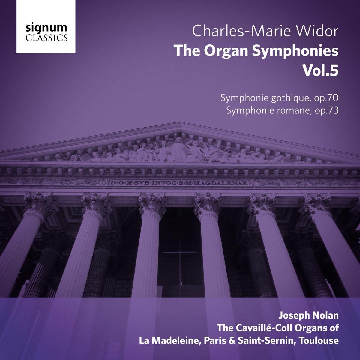Widor Charles-Marie (1844-1937) - Organ Symphonies: Vol. 5, The (Josp ...