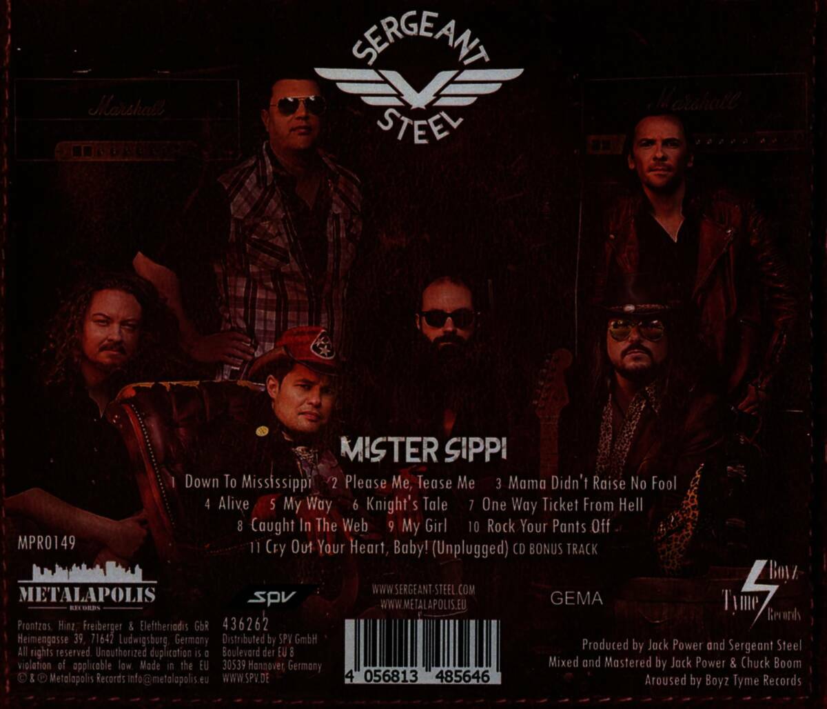 Sergeant Steel - Mister Sippi (Audio CD), CHF 22.80