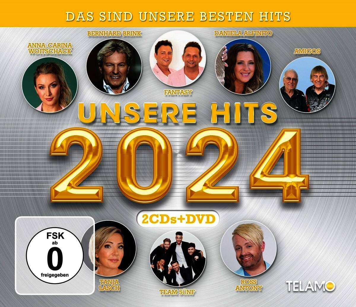Unsere Hits 2024 (Various / Audio CD & DVD Video), CHF 22.70